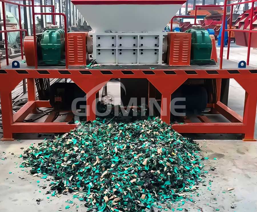 Double Shaft Shredder - Gomine Recycling Machinery